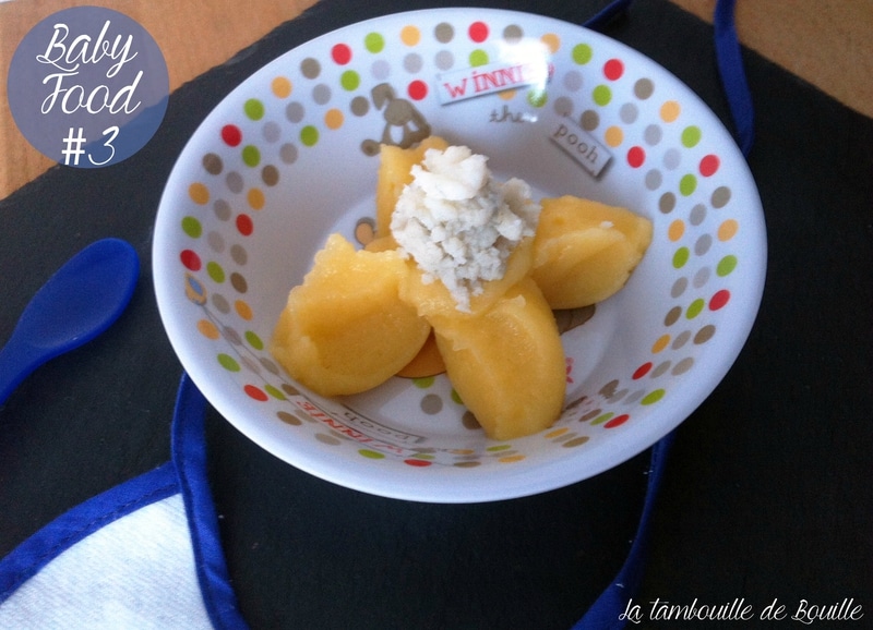 Baby Food #3 - purée de rutabaga, pommes de terre et filet de plie à l ...