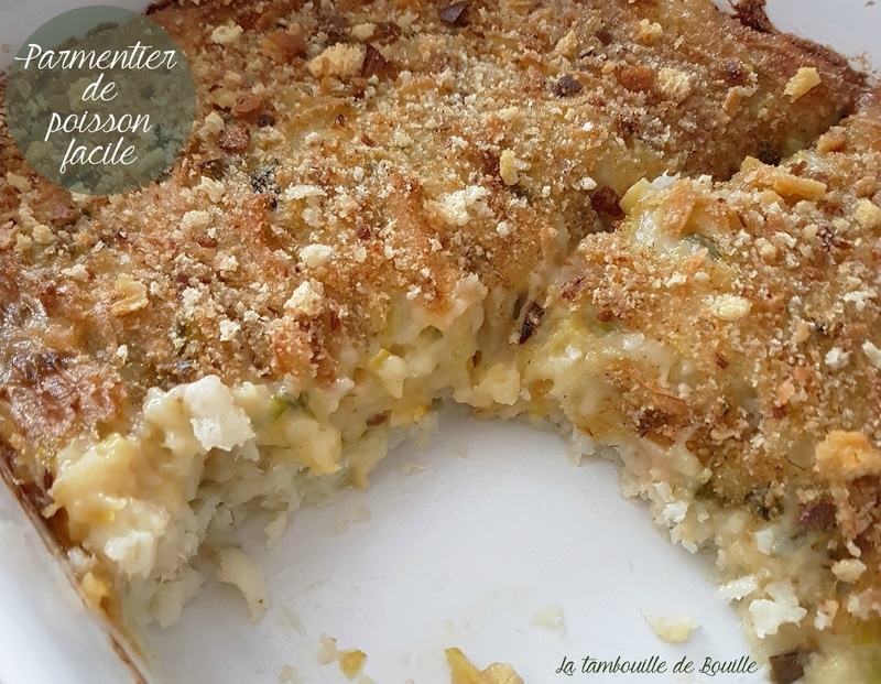 Parmentier de poisson, poireaux et pommes de terre - La tambouille de ...