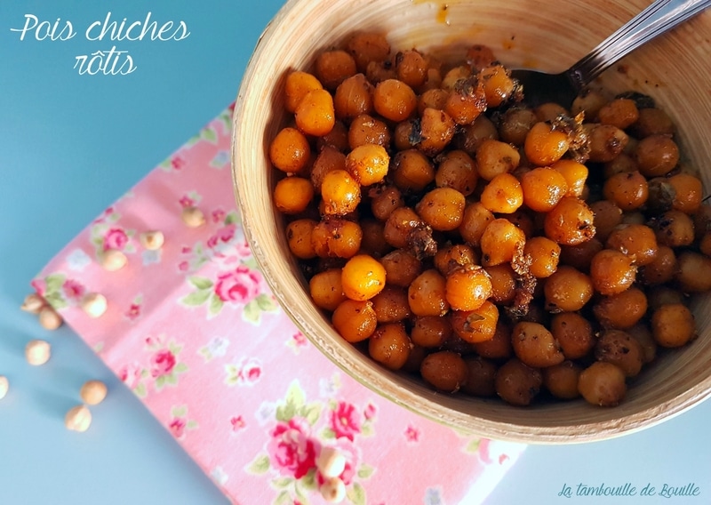 Pois chiches rôtis pour l'apéro - La tambouille de Bouille