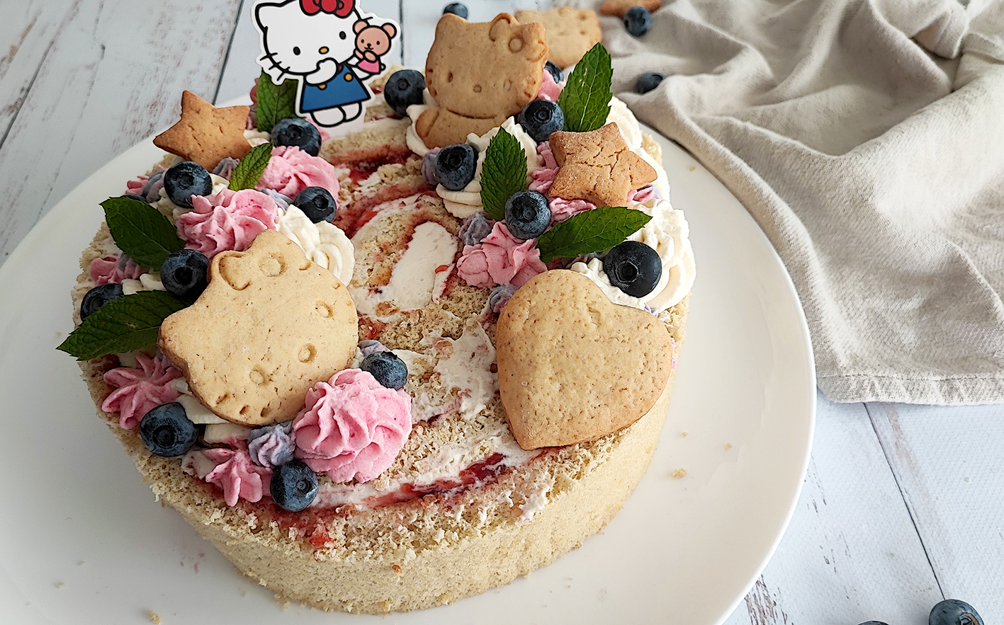 Recette gâteau Hello Kitty - La tambouille de Bouille